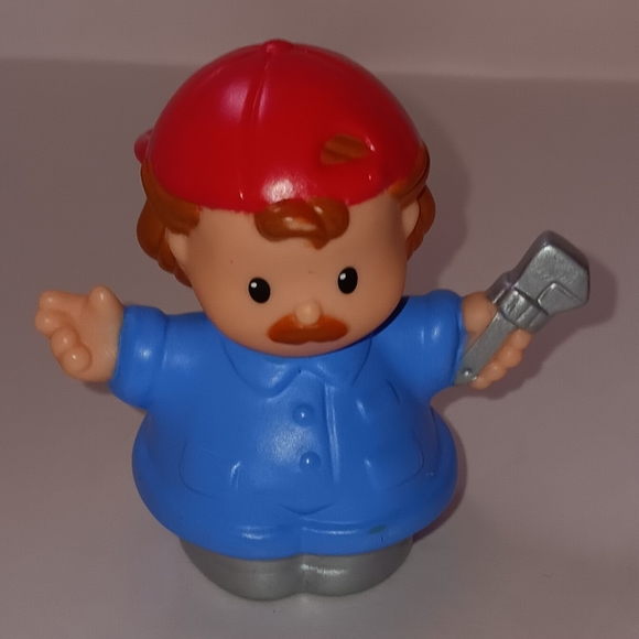 Mattel | Toys | Mattel Fisher Price Little People Mechanic Figurine Toy ...
